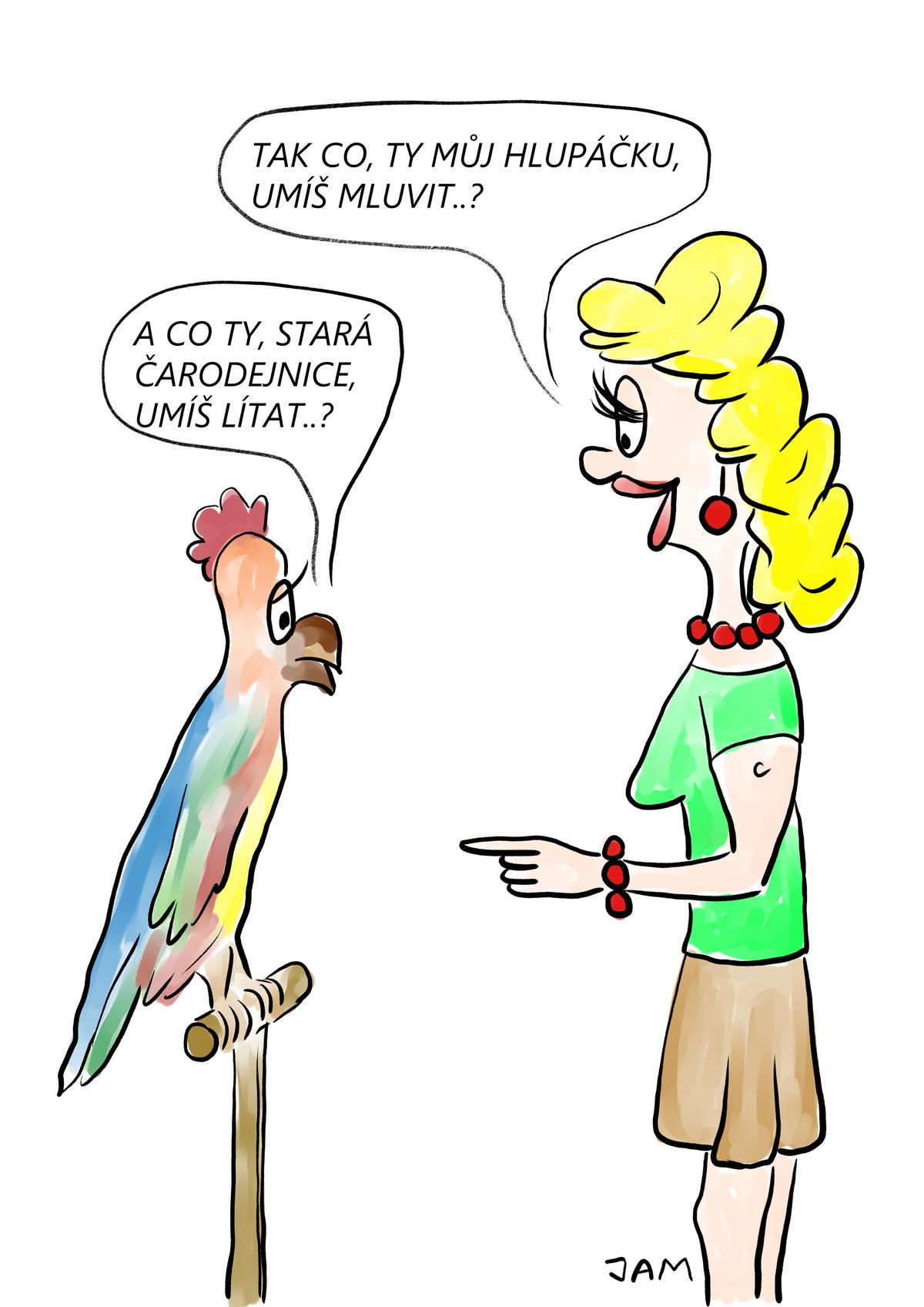 Kreslený vtip: exot… - Seznam Médium