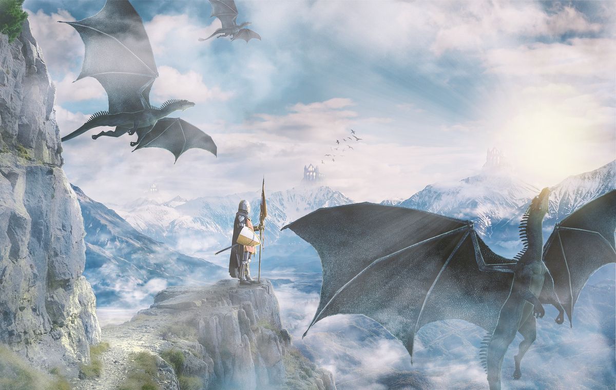 Drak, mytické zvíře. Popírání jeho existence bylo považováno za ...