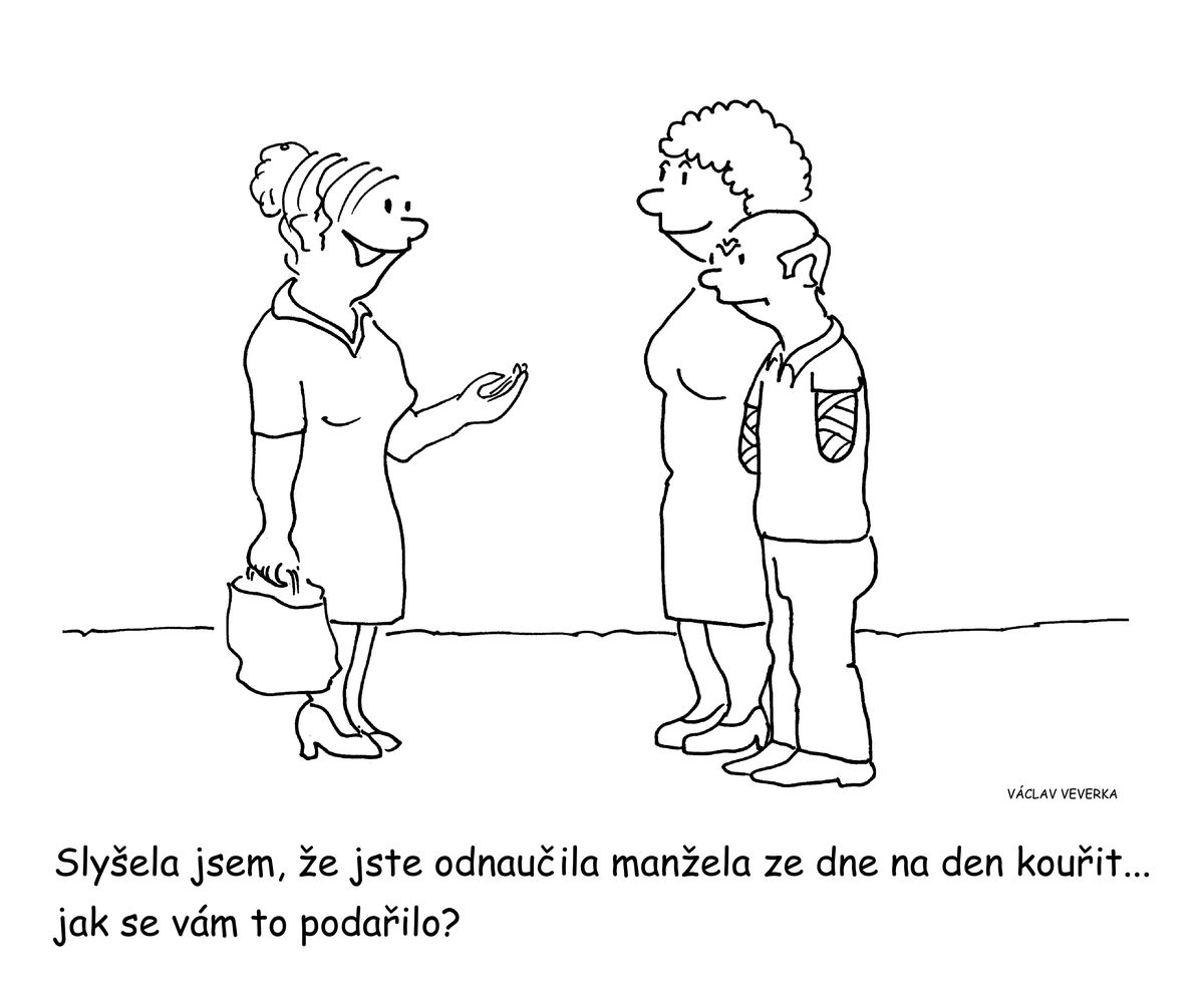 Jak odnaučit manžela kouřit - vtip - Médium.cz