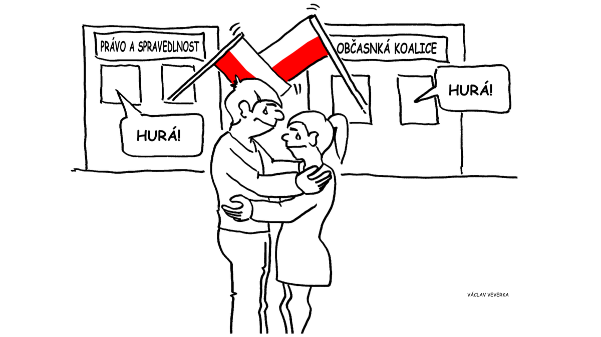 Volby v Polsku, vlastně i jinde - vtip - Médium.cz