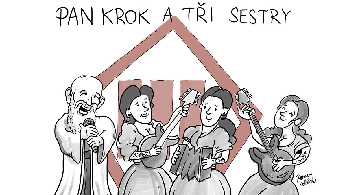 Kreslený vtip: Pan Krok a Tři sestry! - Médium.cz
