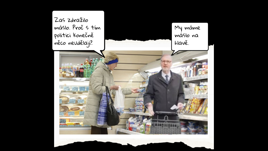 Politici můžou za zdražování másla - Médium.cz