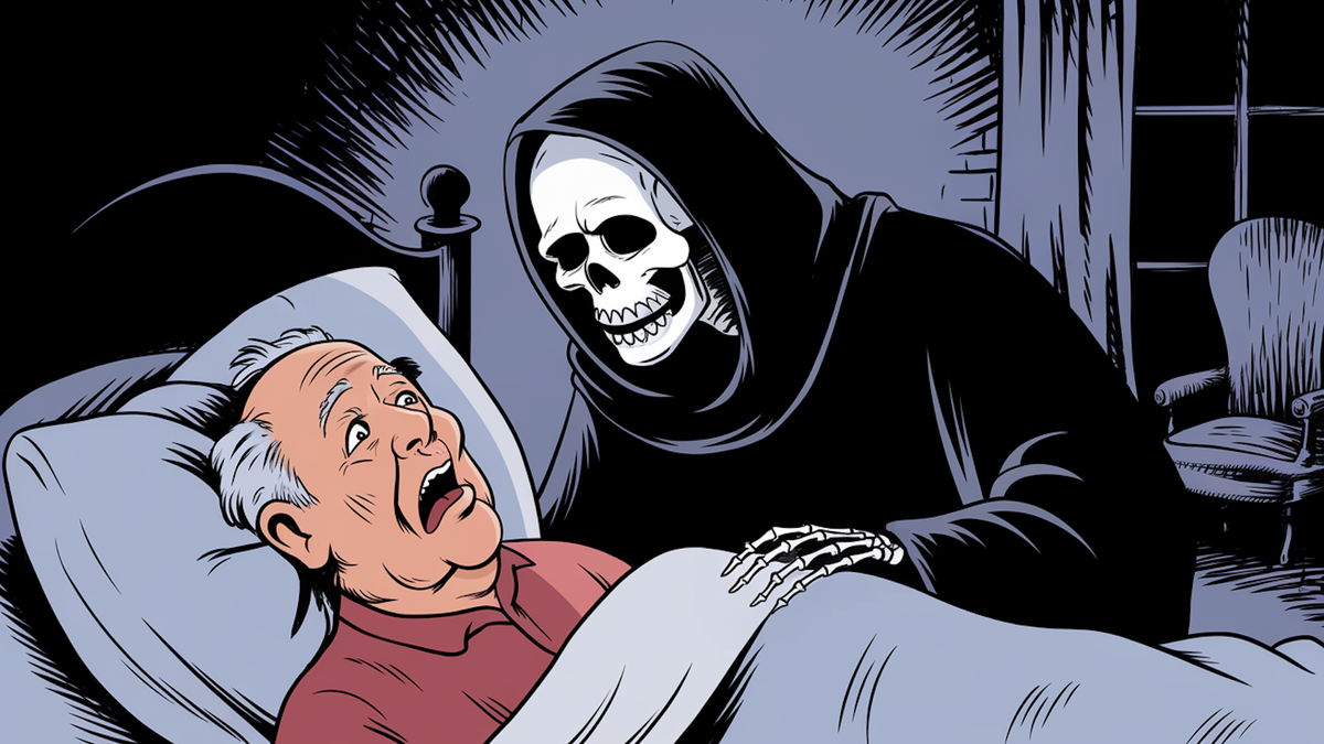 Jiránkův fór: Smrtka se sklání nad staříkem - Médium.cz