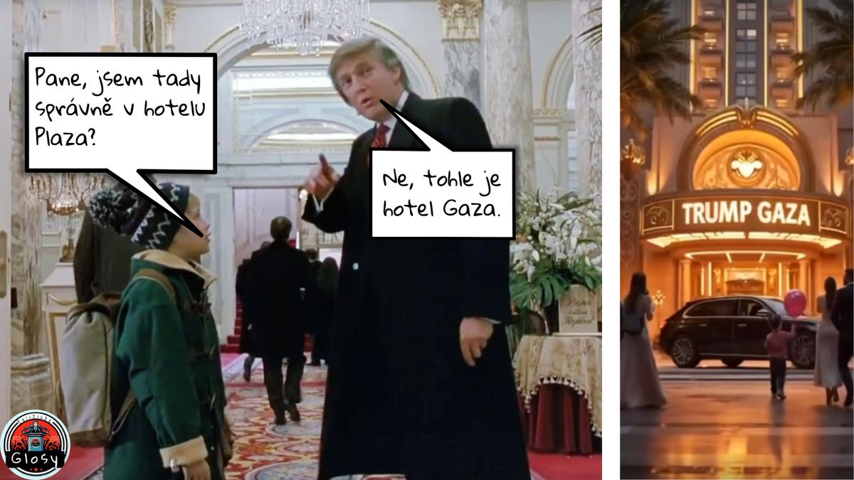 Sám doma v Trumpově resortu v Gaze - Médium.cz