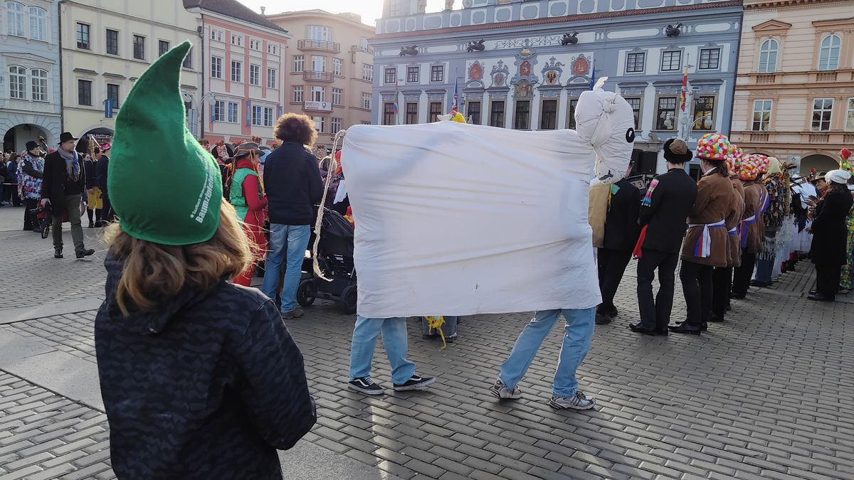 Diskuze - Smrtka utěšila dceru koblihou. Českobudějovický masopust mile ...