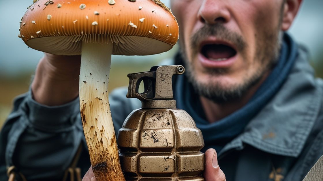 Houbař si spletl hřib s granátem: „Byl trochu těžší, ale jinak fešák ...