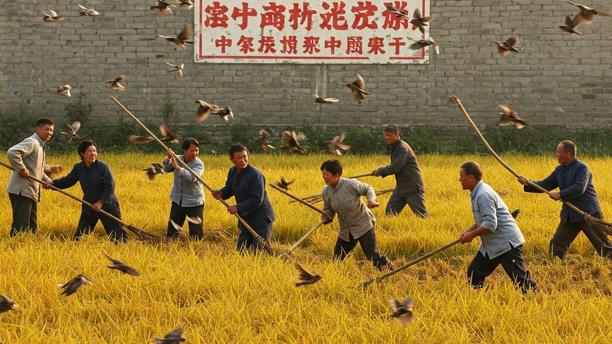 Diskuze - Vrabčí genocida: Jak Mao Ce-tung málem vyhubil Čínu - Médium.cz