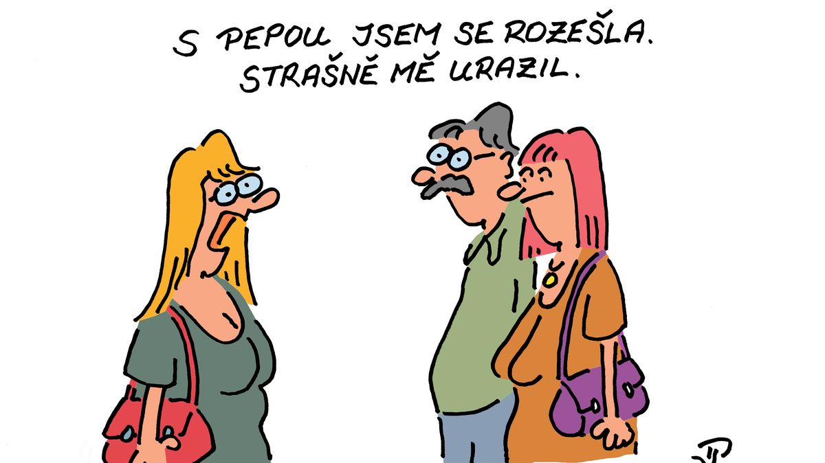 Po dlouhé epizodě vztahu se manželka rozchází s Pepou a odchází k ...