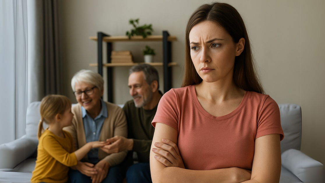 Moji rodiče mají radši mé dítě než mě. A dávají to dost jasně najevo ...
