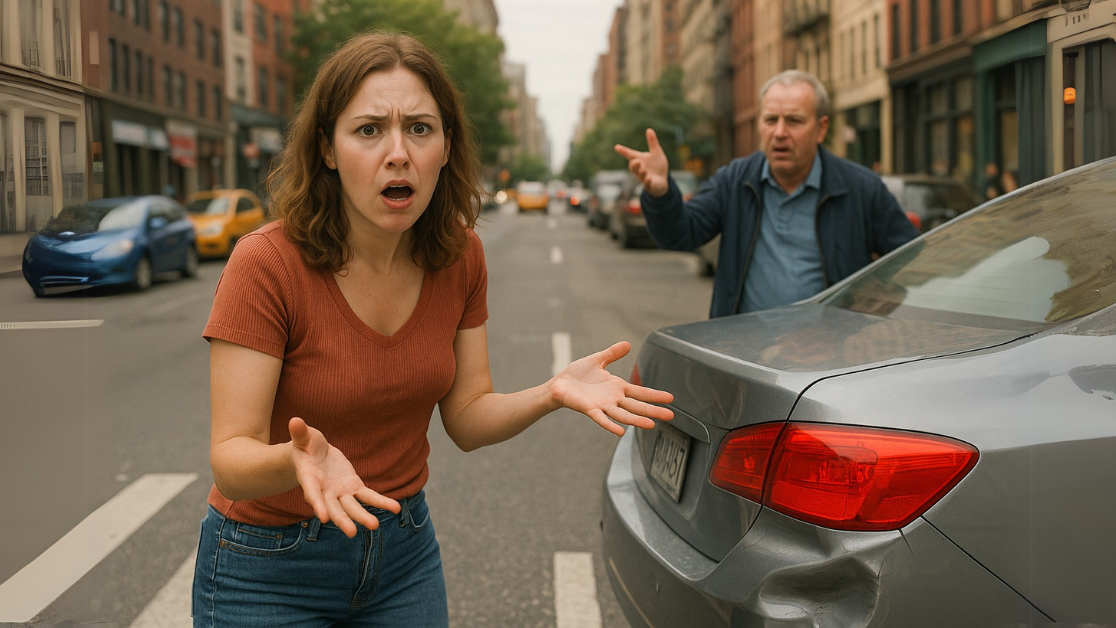 Soused mi nacouval do auta. Prý je to moje vina, když si parkuju na ulici - Médium.cz