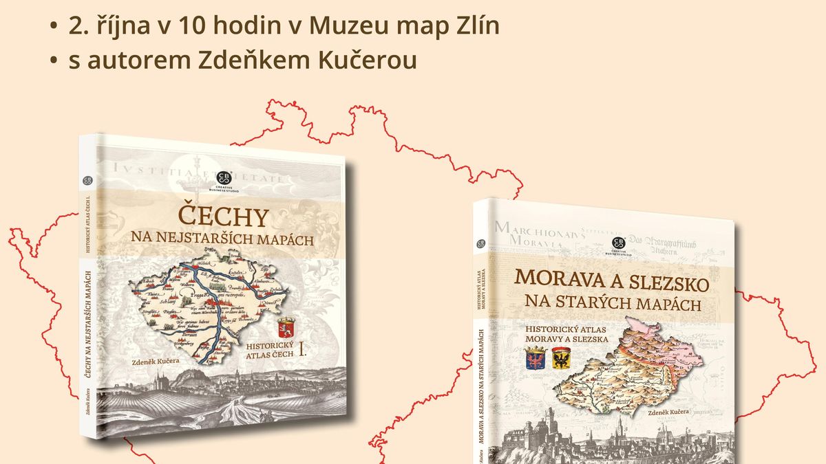 V Muzeu map Zlín pokřtí dva nové historické atlasy Čech, Moravy a ...