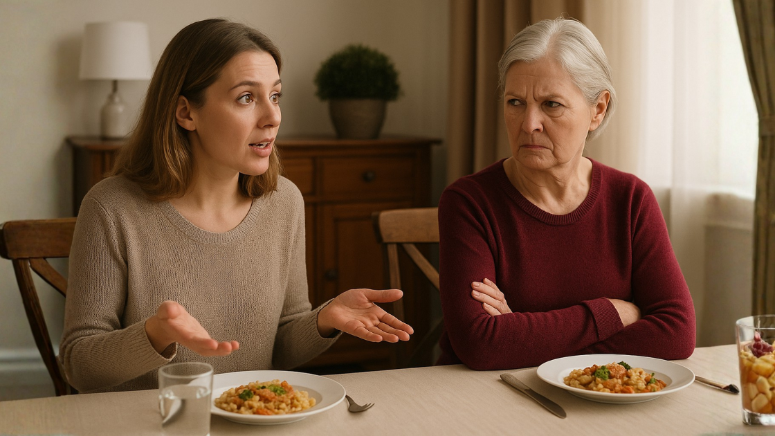 Tchyně nás pozvala na večeři, když jsem ji pochválila ušklíbla se, že ...