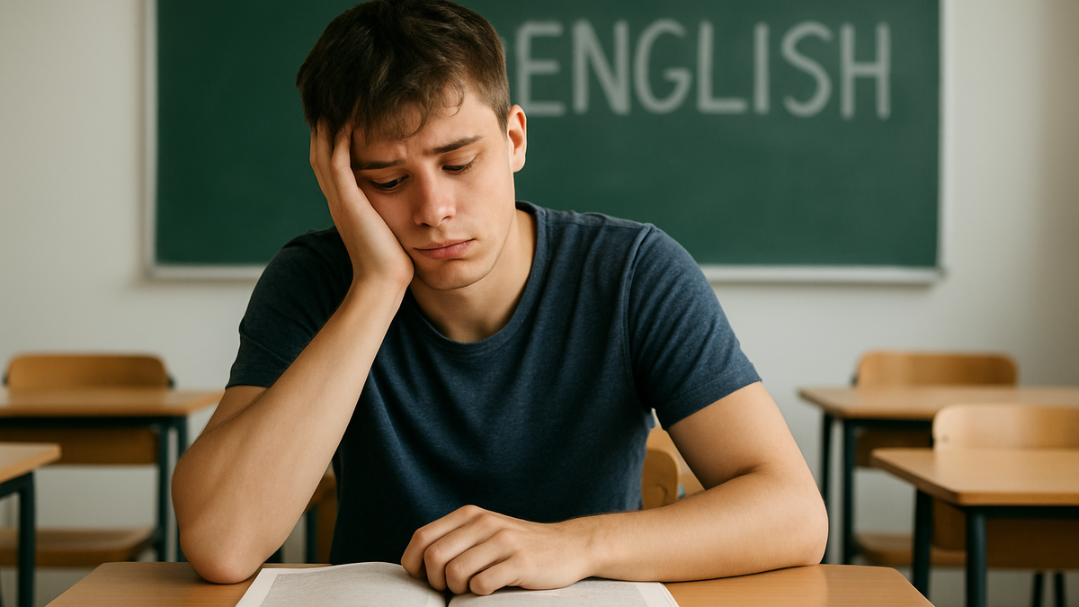 Děti se učí anglicky 10 let. Ale neumí říct větu. Kde je problém ...