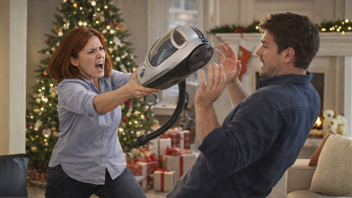K Vánocům jí dal vysavač a divil se, že mu ho hodila na hlavu - Médium.cz