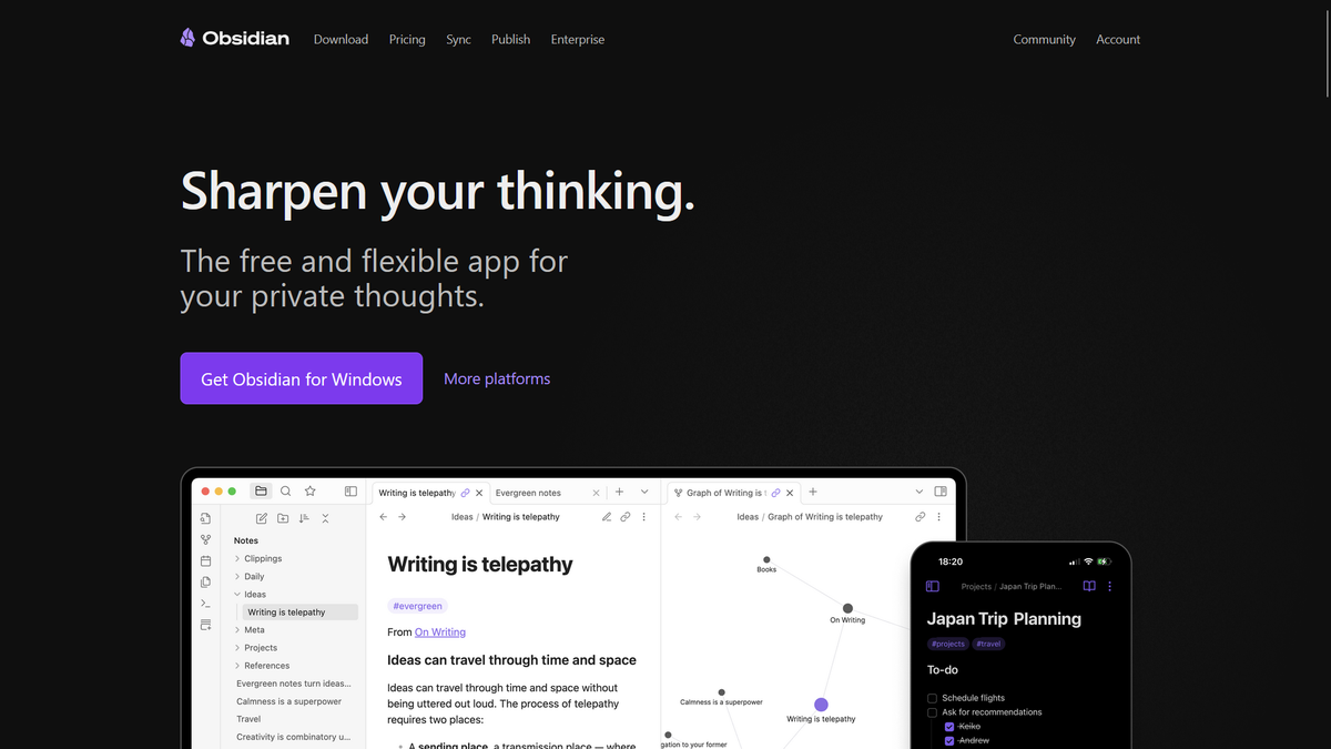 Obsidian.md – když potřebujete opravdu organizovat myšlenky - Médium.cz