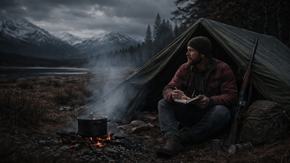 Carl McCunn zůstal sám zapomenutý v divočině. Bez zásob a naděje na ...