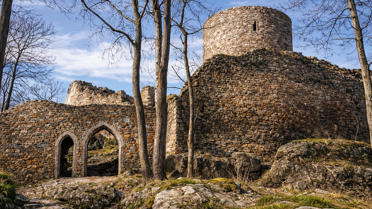 Valdek, zapomenutý hrad, který si les vzal zpět - Médium.cz