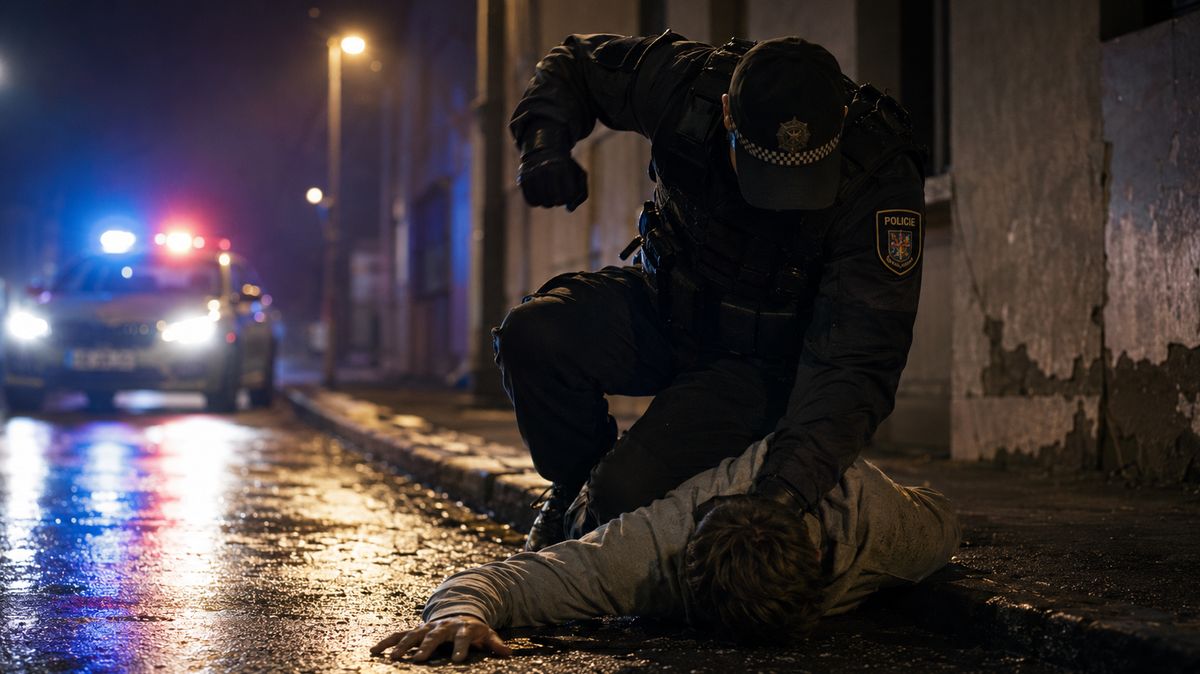 Pěst místo práva: Co musí člověk napáchat, aby ho policista bil, když ...