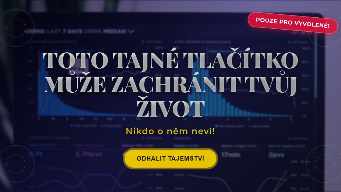 **TOTO TAJNÉ TLAČÍTKO MŮŽE ZACHRÁNIT TVŮJ ŽIVOT (Nikdo o něm neví ...