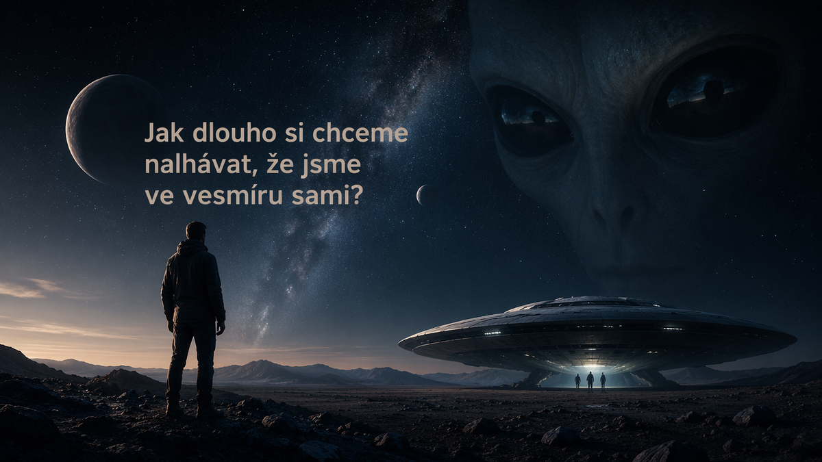 Jak dlouho si chceme nalhávat, že jsme ve vesmíru sami? Stále věříš ...