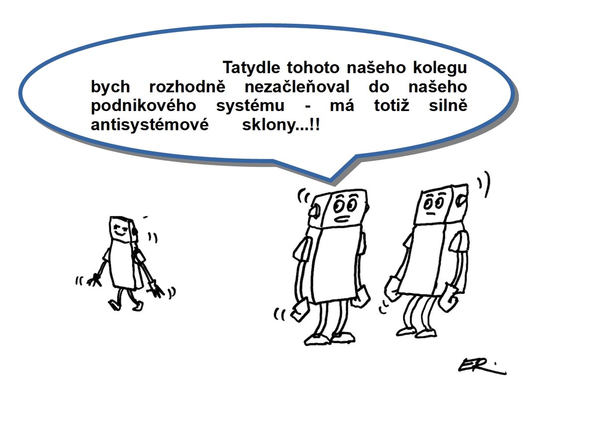 Robot se nehodí do podnikového systému - Médium.cz