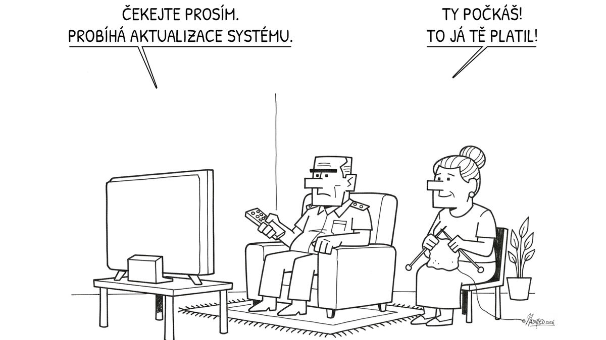 Vtipy s Nadhledem: Generál v důchodu si koupil chytrou televizi. Po ...