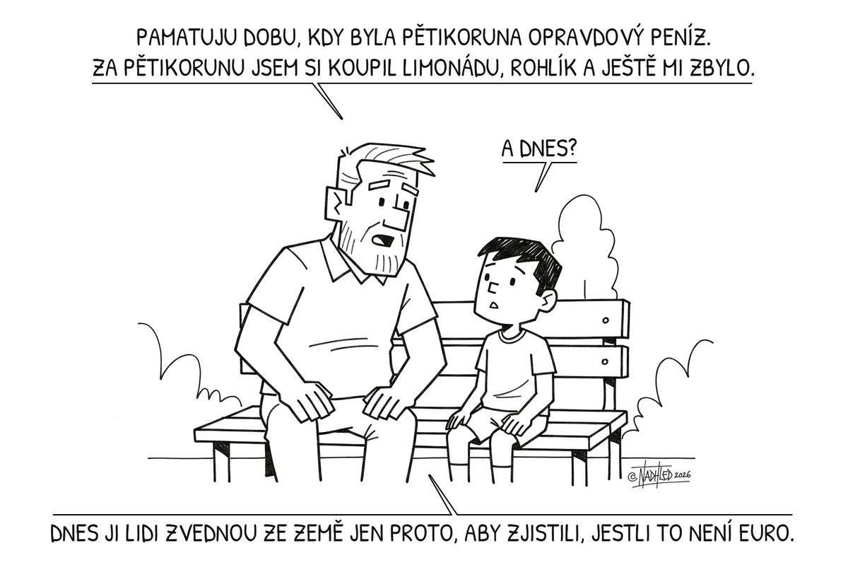 Za pětikorunu měl limonádu, rohlík a ještě mu zbylo. A pak je tu dnešní ...