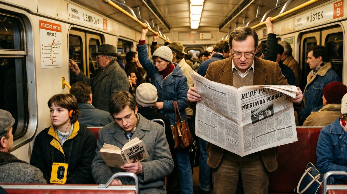 Metro z dob, kdy nebyly mobily aneb Jak jsme to tenkrát přežili - Médium.cz