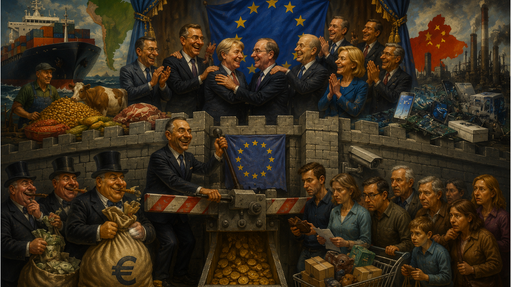 Ekonomická komedie v podání EU. Nová cla mají zakrýt vlastní chyby ...
